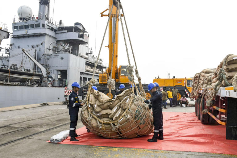 Operation Sagar Bandhu: Navy deploys INS Gharial, three LCUs to render ...