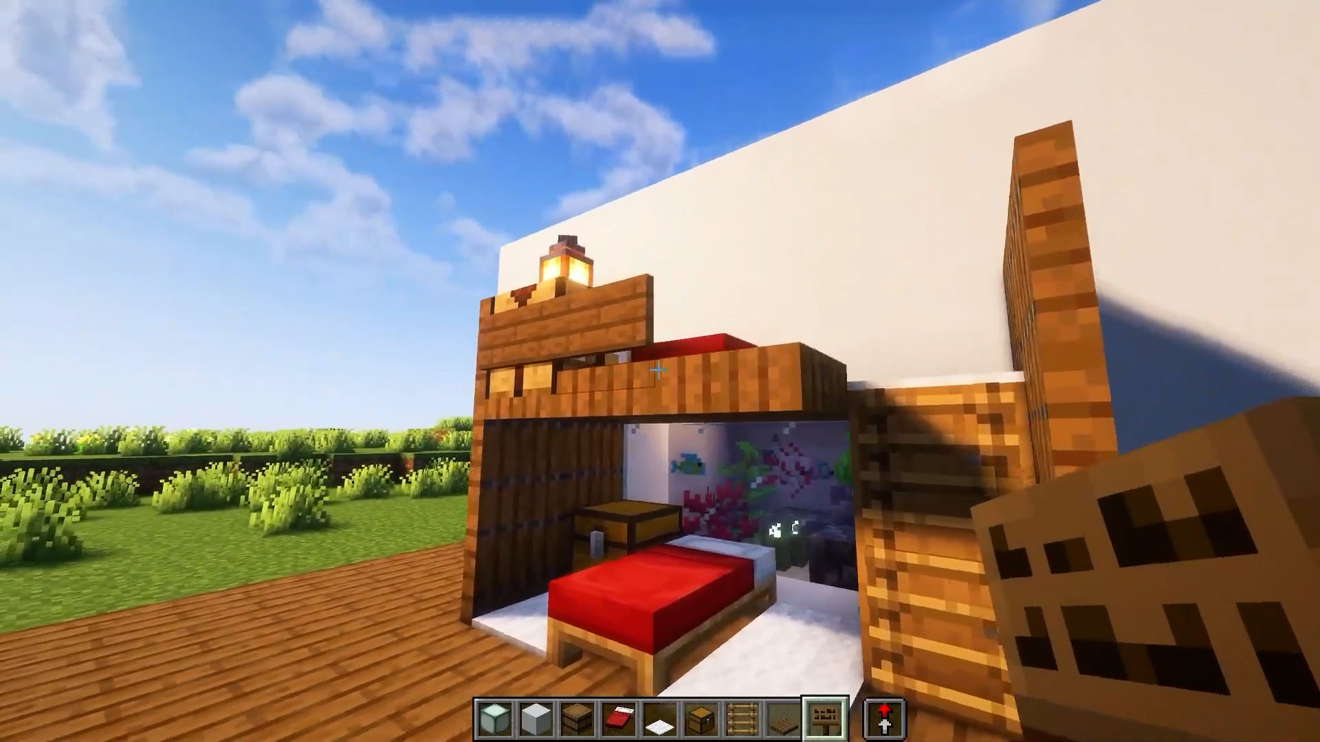 I built 5 cute pet houses in Minecraft!