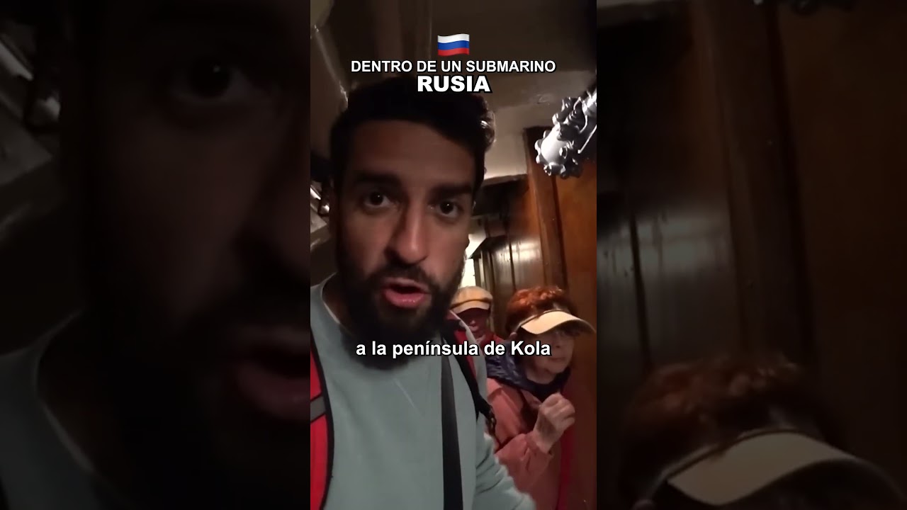 Dentro de un submarino en Vladivostok