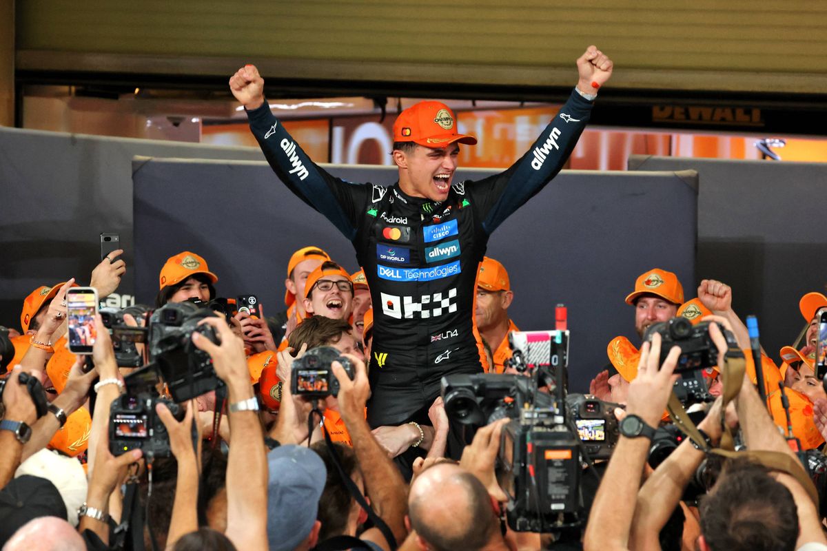 Norris secures world title: now it's Zak Brown's turn to honor their bet