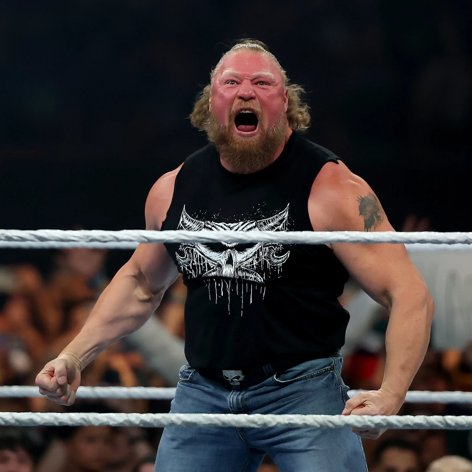 Zac Brown Band fights WWE’s Brock Lesnar on opening night of Sphere ...