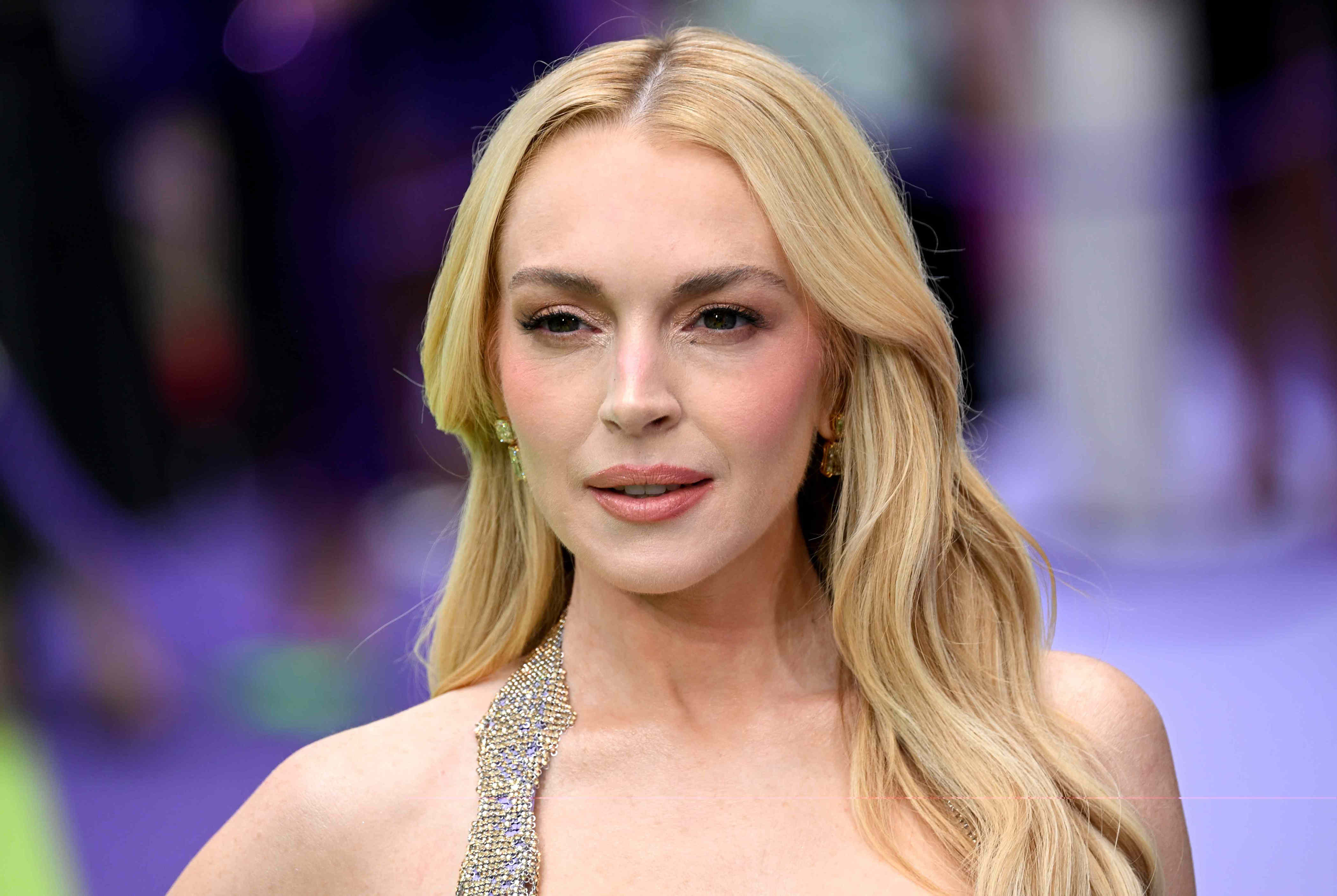 Lindsay Lohan shares rare glimpse of son Luai's dark brown hair in ...