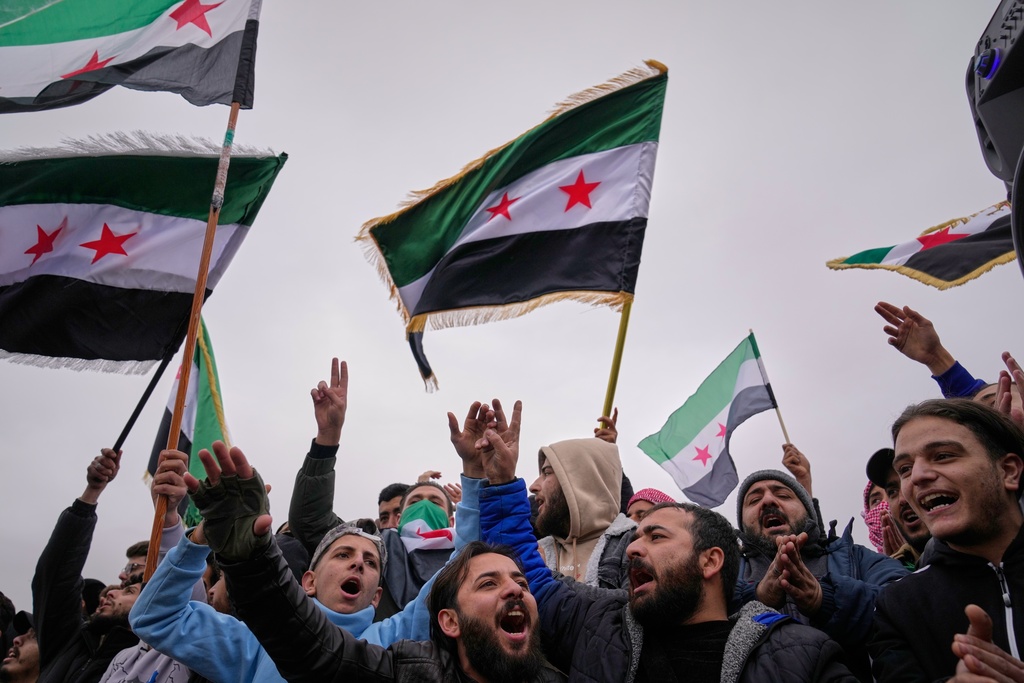Syrians celebrate a year after Bashar Assad’s fall, in photos
