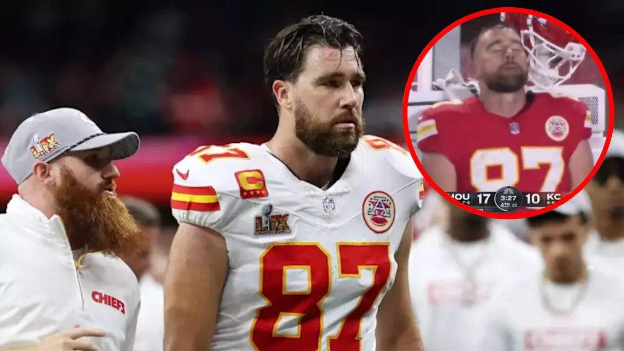 The end? Travis Kelce’s silent sideline collapse sets off retirement ...
