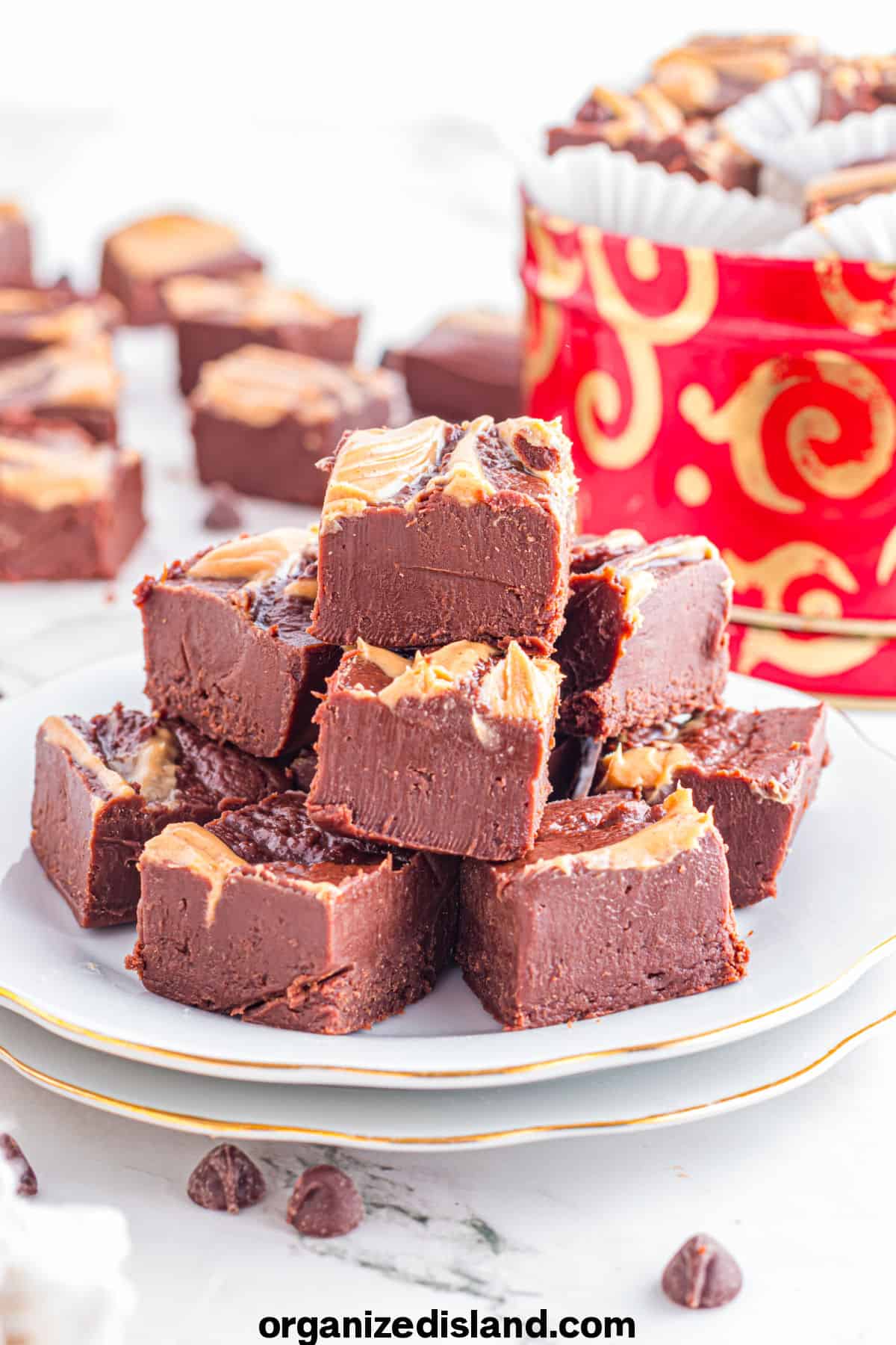 Easy chocolate peanut butter fudge recipe