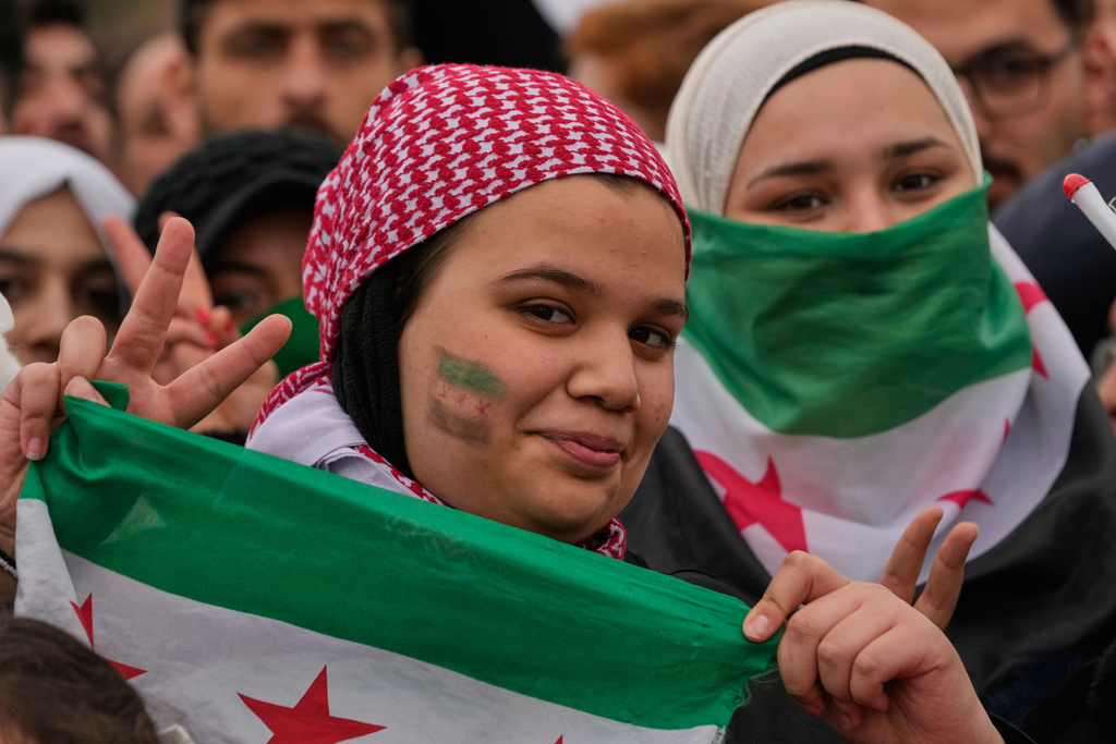 Syrians celebrate a year after Bashar Assad’s fall, in photos
