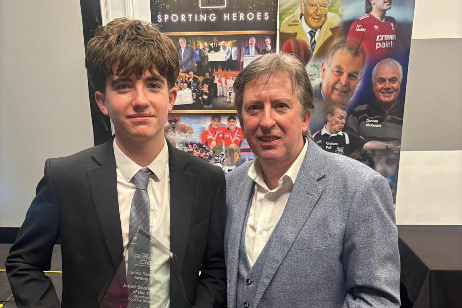 Rising Ollerton golf star Albie among four locals selected for ...