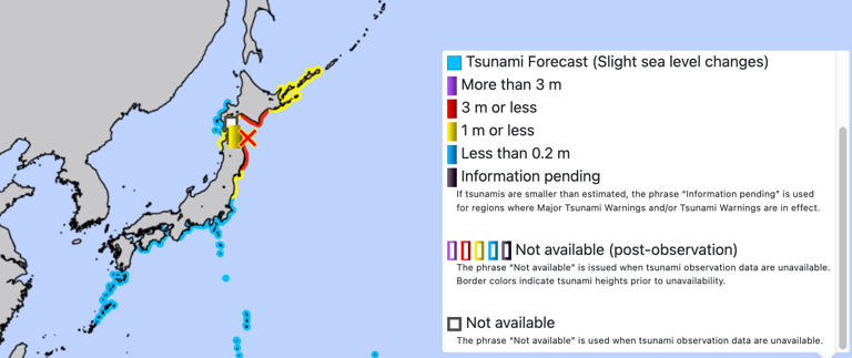 Japan tsunami live: Megaquake warning issued along 800-mile coastline