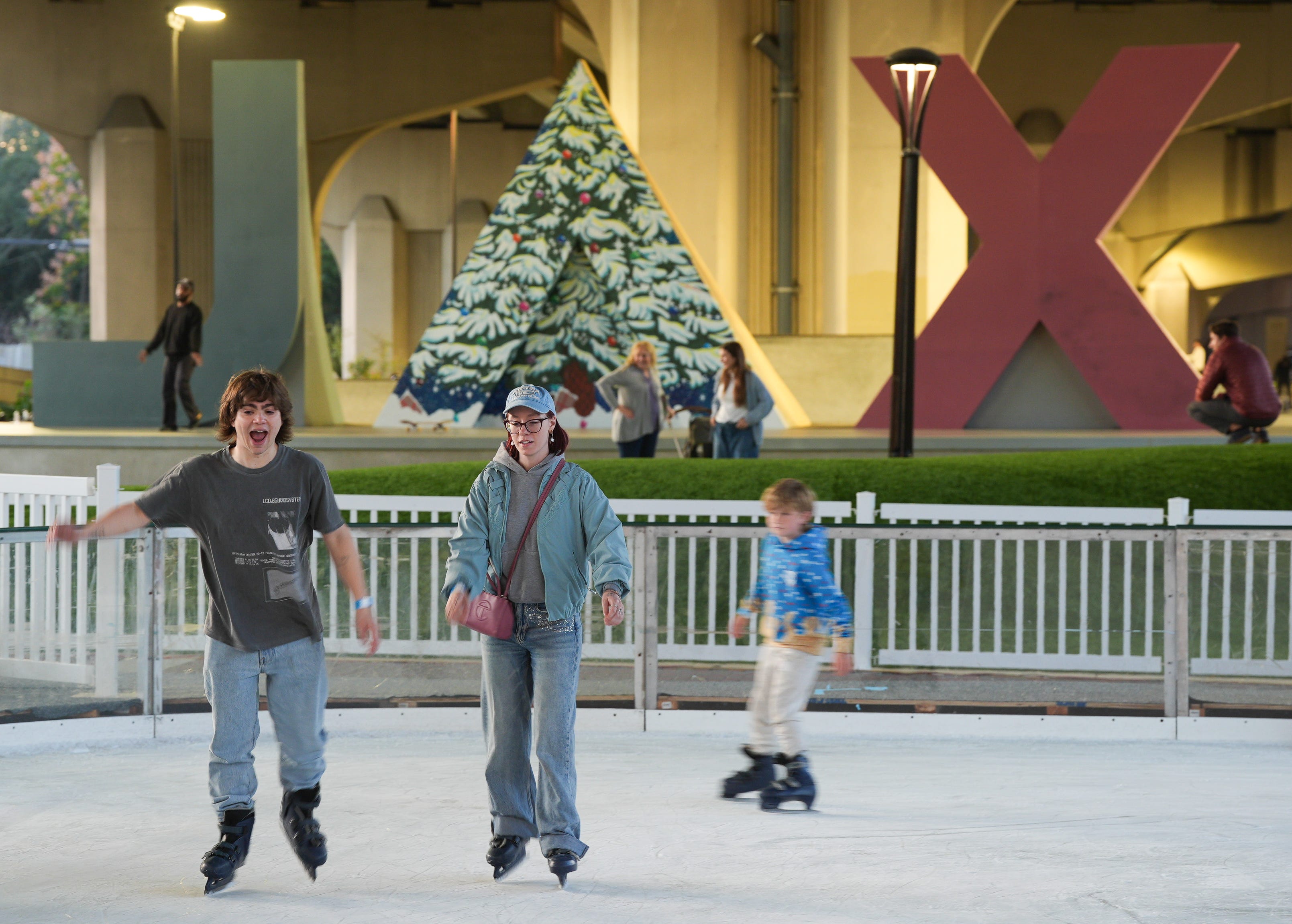 Glide into winter: Jax on Ice brings outdoor ice skating to Jacksonville