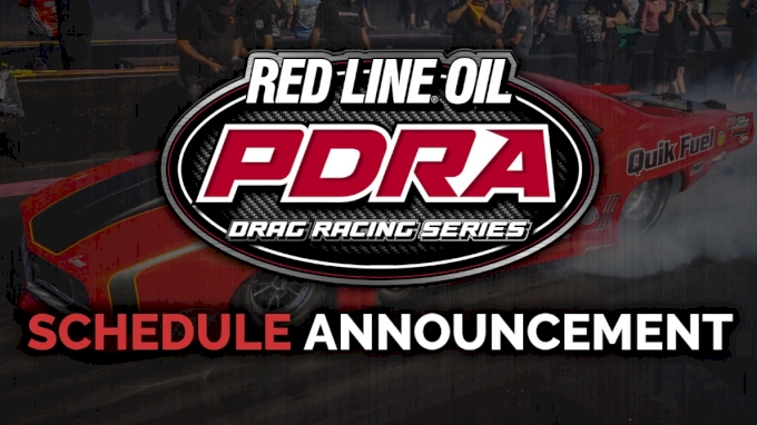 Red Line Oil PDRA drag racing series announces 2026 schedule