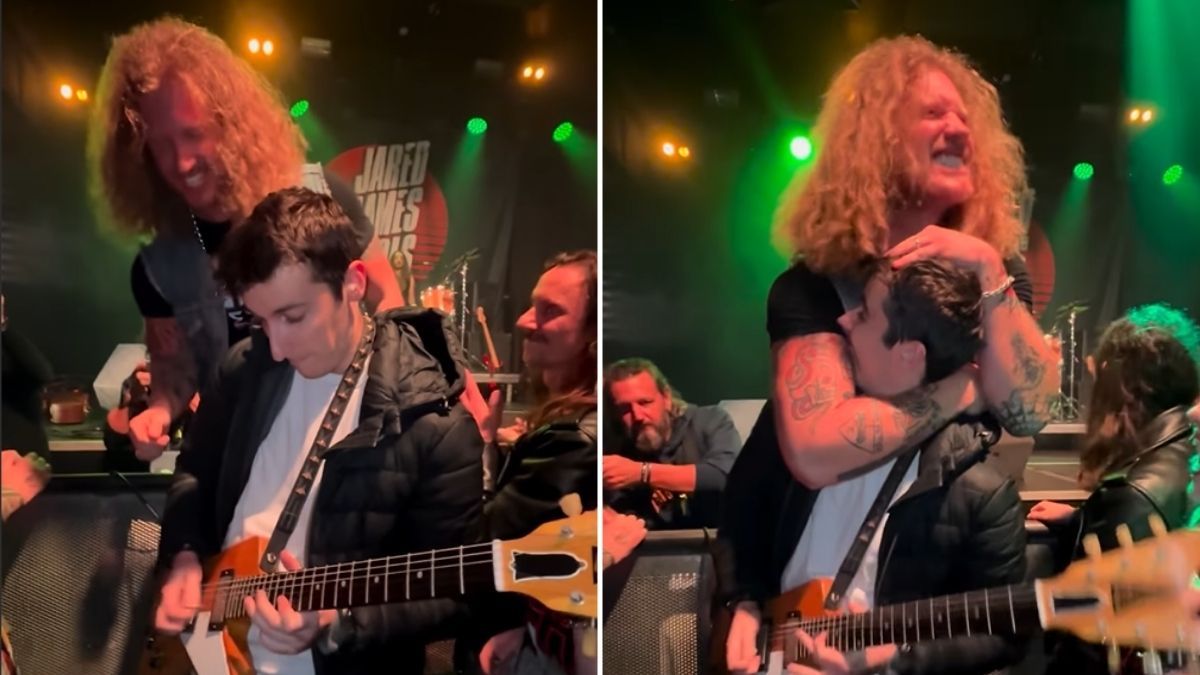 Jared James Nichols spotted a pedal builder in the audience at one of ...