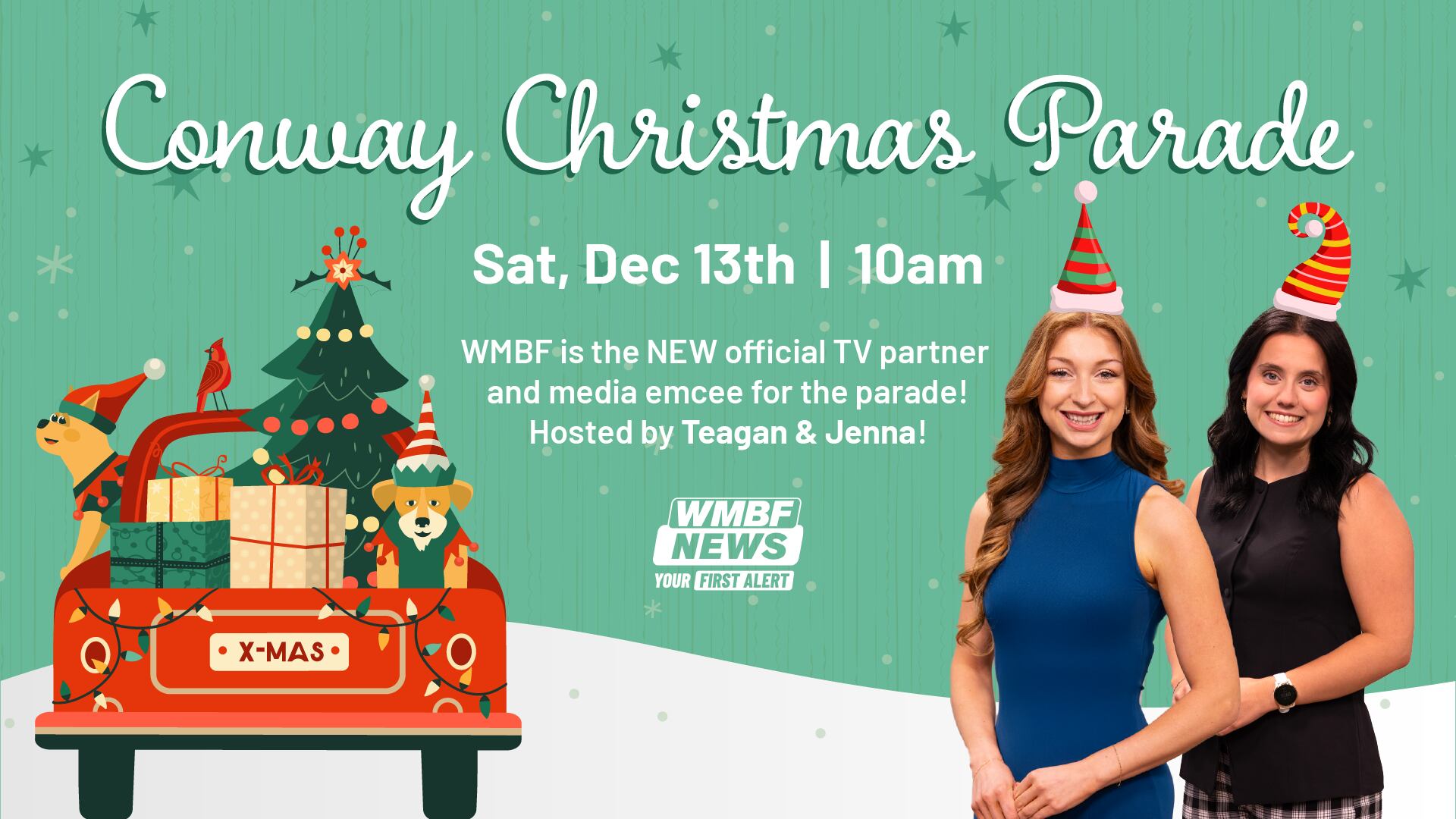 Live: Conway holds annual downtown Christmas parade