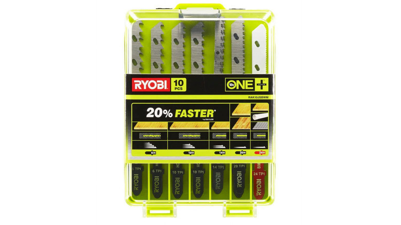 Are Ryobi's jigsaw blades universal (and how much do they cost)?