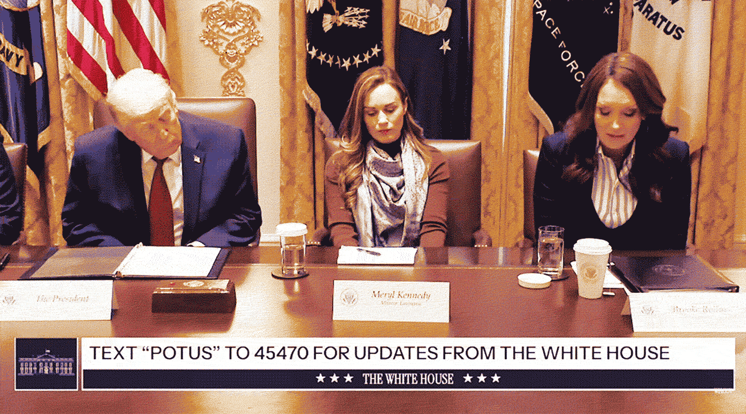 Trump, 79, jolts awake after nodding off at roundtable