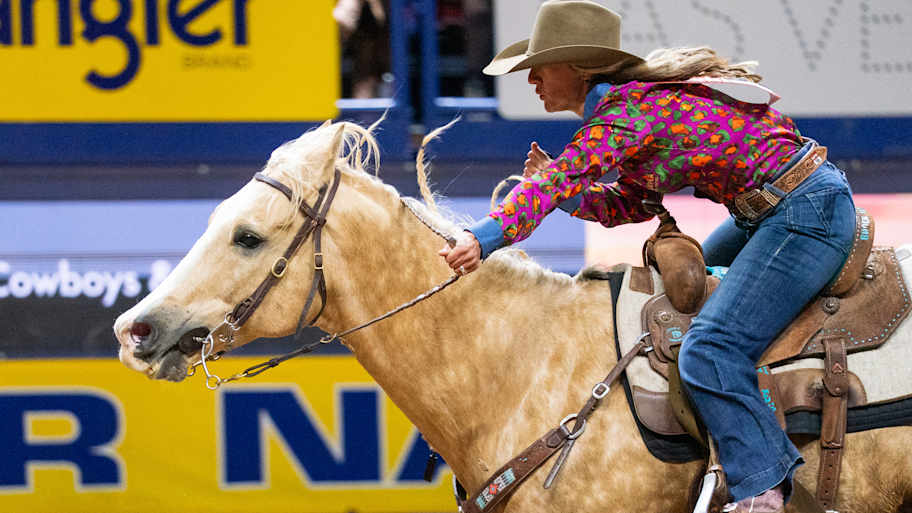 Six barrel racing rookies are showing out during first four rounds of NFR