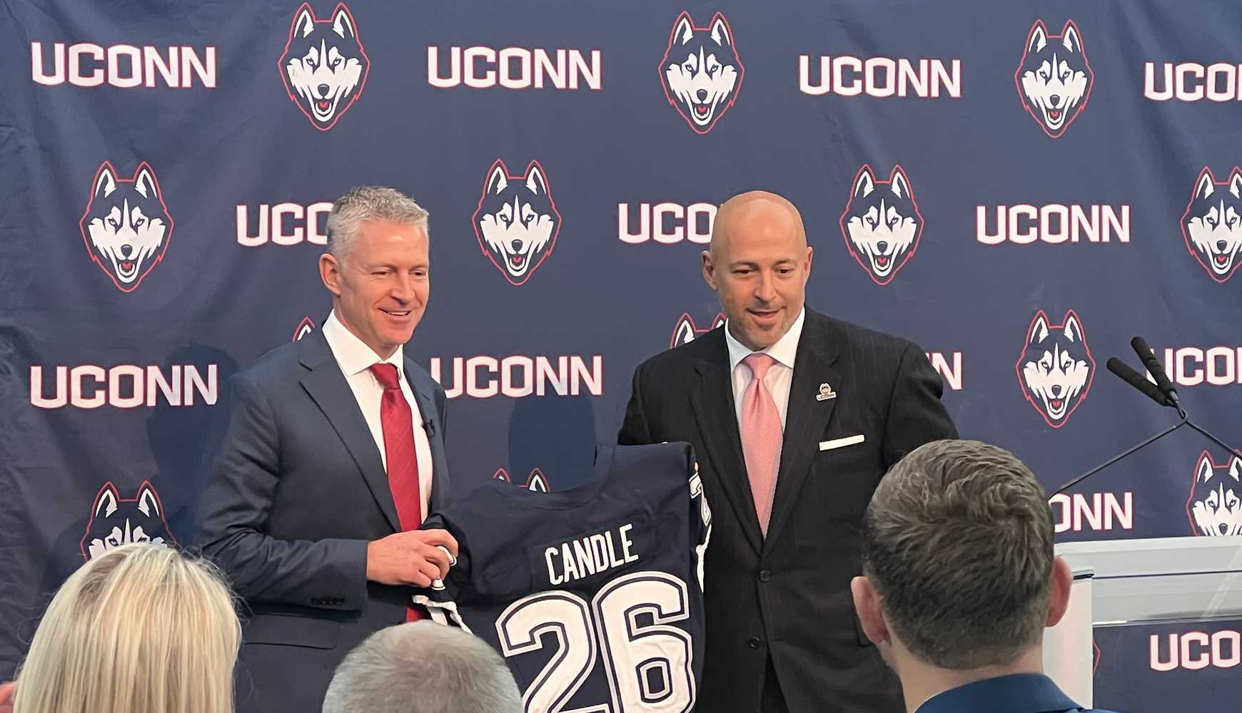 Jason Candle unveiled as UConn football's new head coach