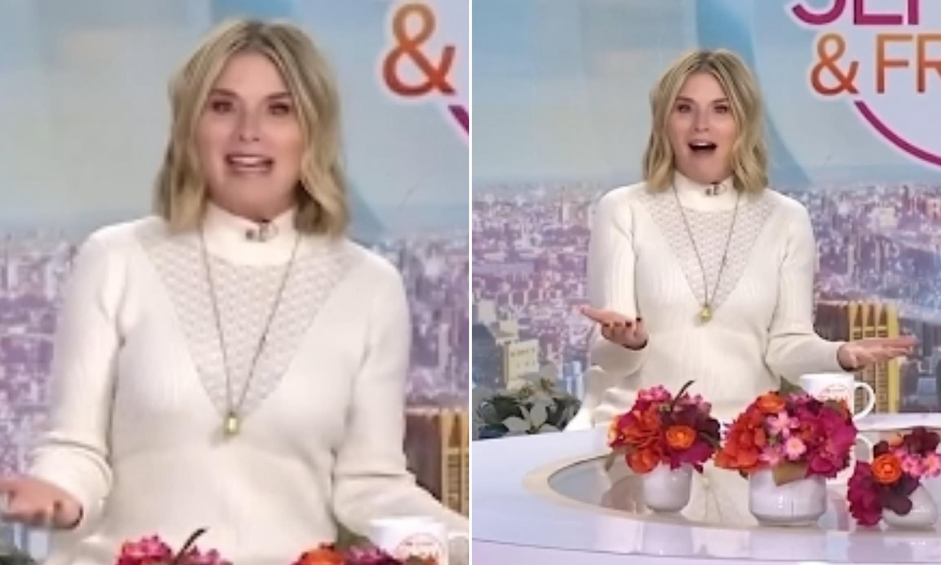 Dramatic moment Today's Jenna Bush Hager suffers awkward on-air mishap ...