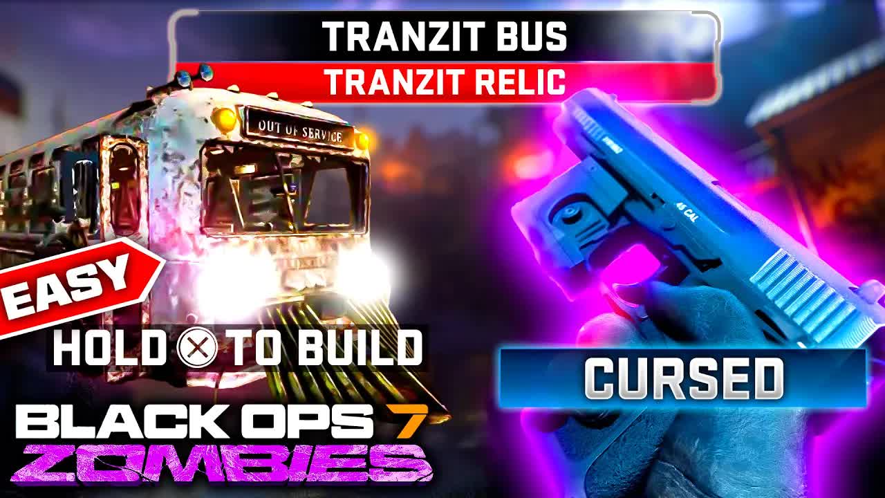 How to unlock bus relic in cursed mode! Black Ops 7 zombies Ashes of ...