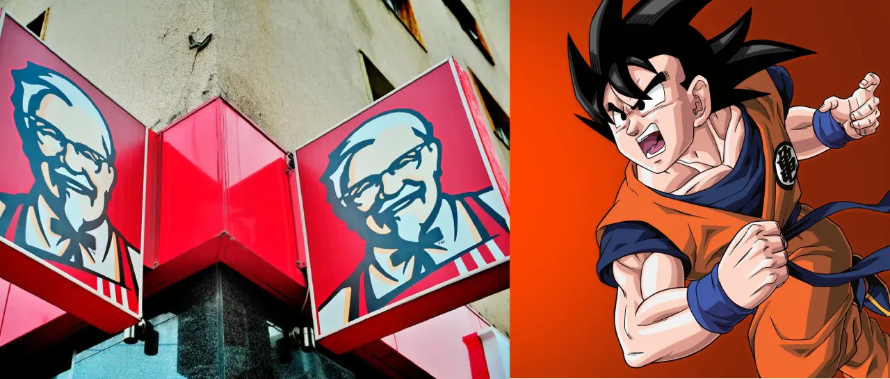 Anuncian nueva colaboración de Dragon Ball con KFC