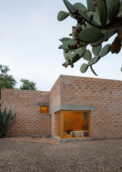 This brick house melds Mexican and Nordic traditions