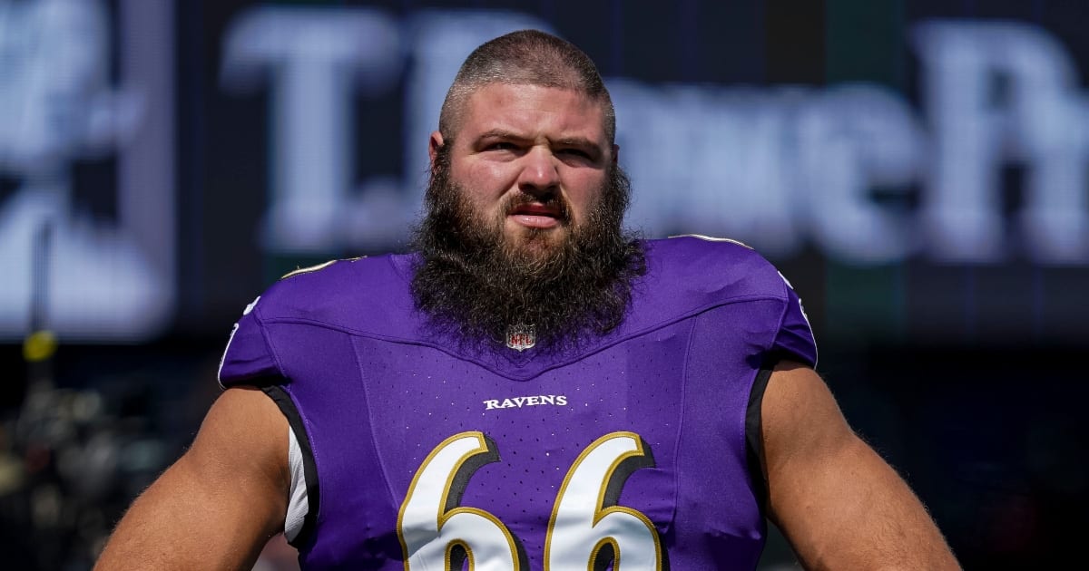 NFL suspends Ravens OL Ben Cleveland over substance abuse violation ...