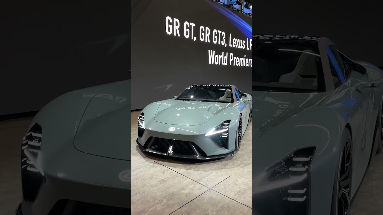 This is our first look at the next Lexus LFA