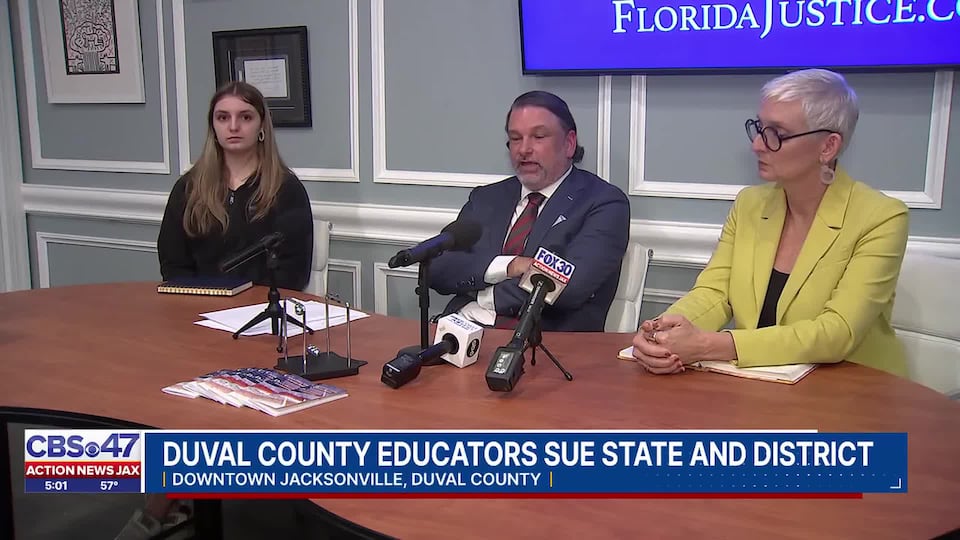 Duval County educators sue state and district