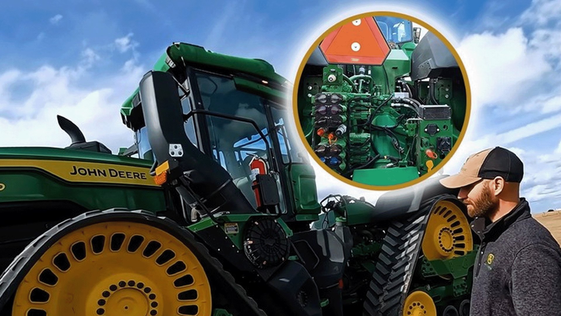 Putting the new John Deere 830 to work