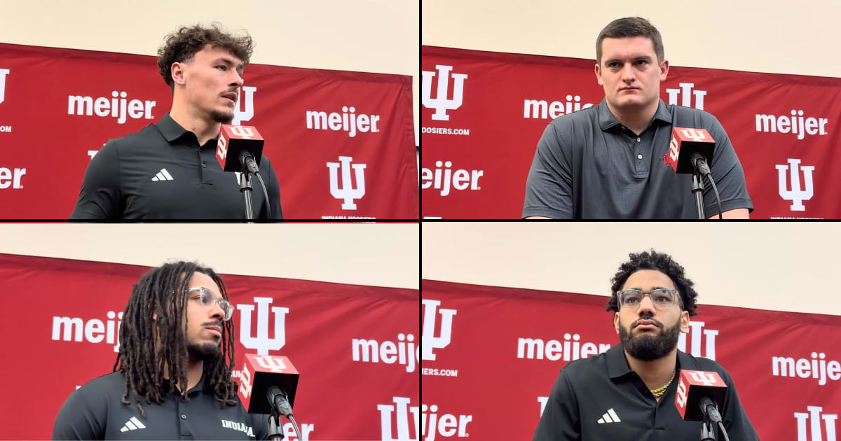 Players Q&A: Elijah Sarratt, Riley Nowakowski, Pat Coogan, Aiden Fisher ...