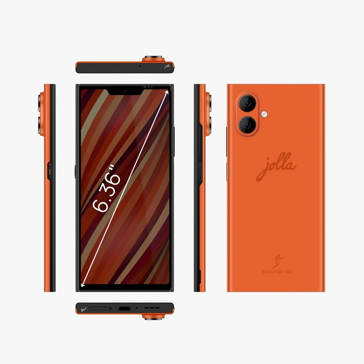 New Jolla phone with physical privacy switch & Sailfish OS 5 is here