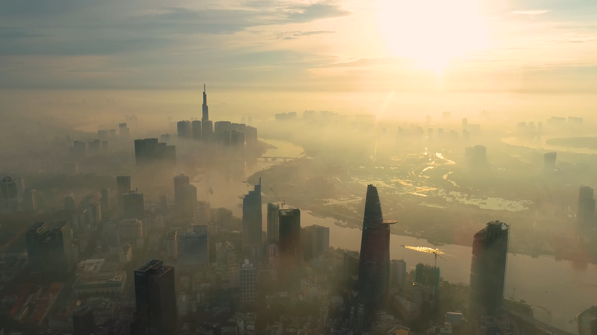 Drone Ho Chi Minh City, Vietnam, osa 1