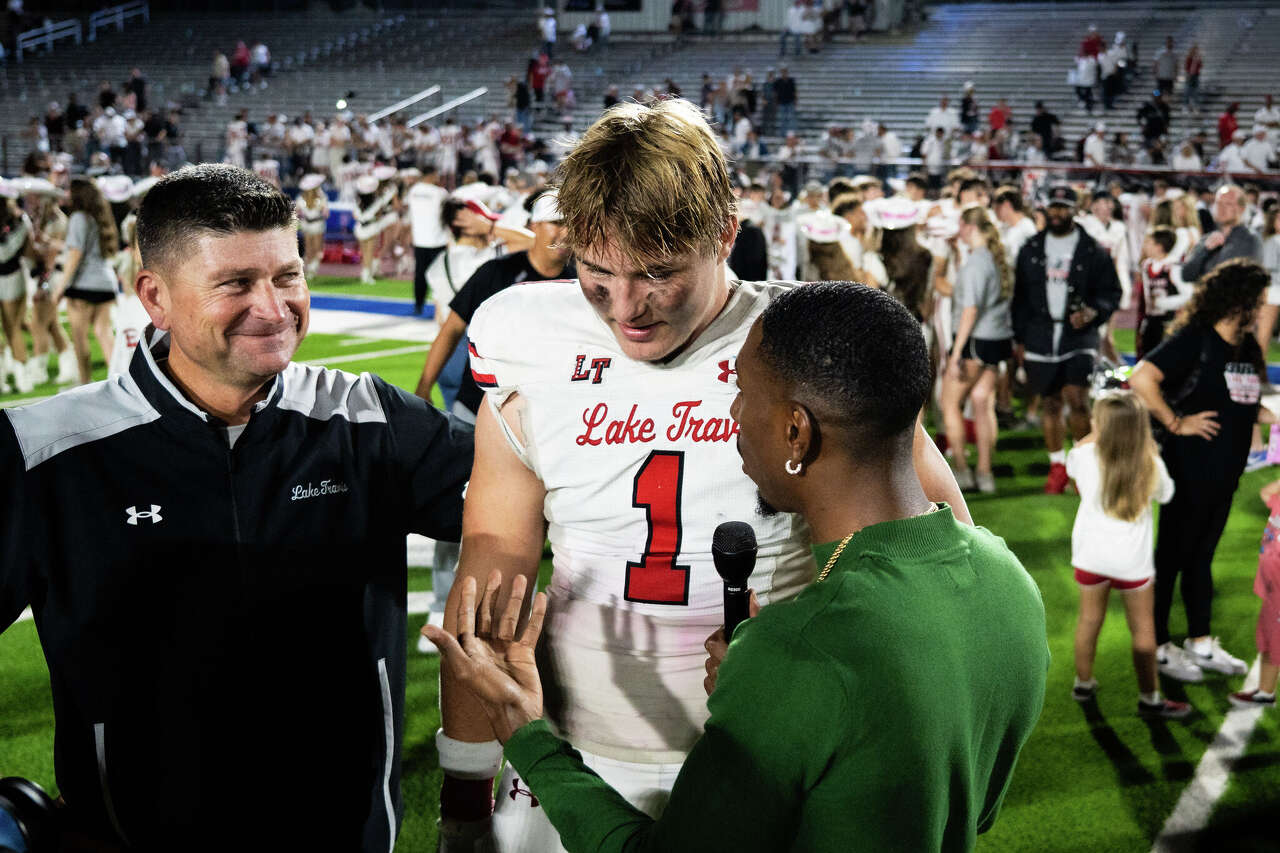 Lake Travis DE Carter Buck earns Austin-area player of the week honors ...