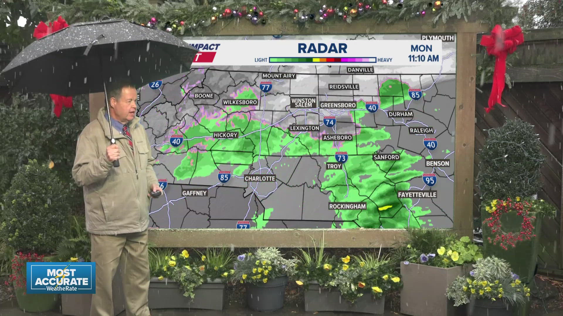 WFMY News 2 meteorologist Ed Matthews gives an update on weather across ...