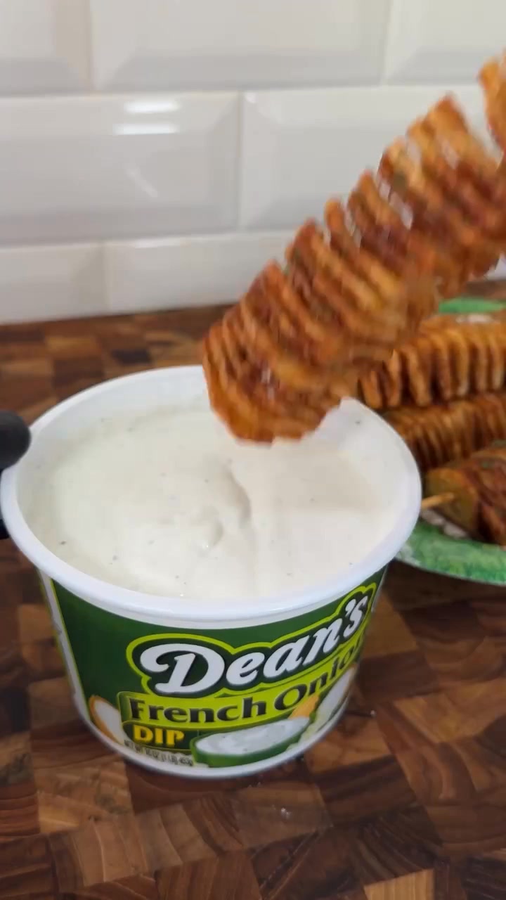 Crispy accordion potatoes