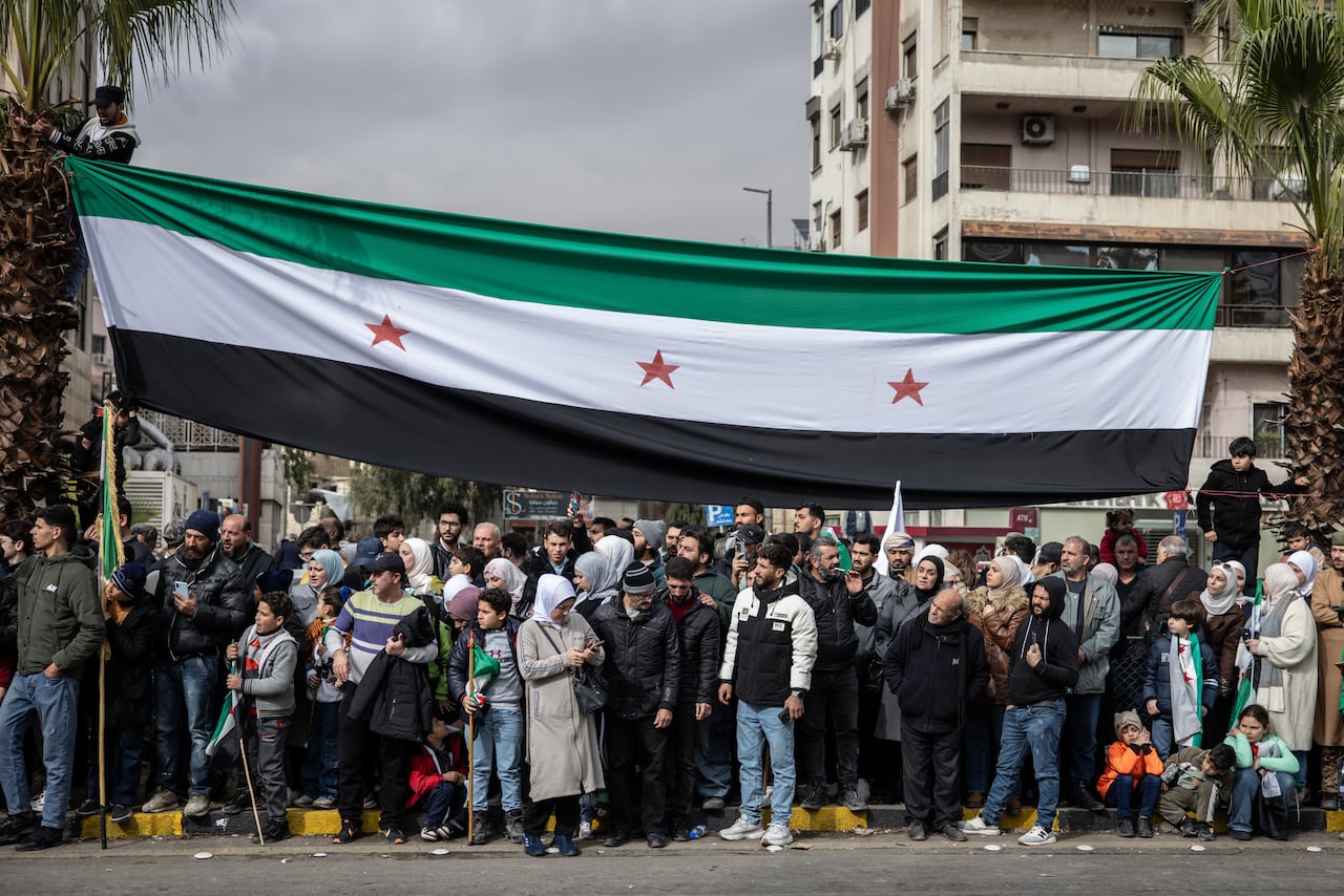 Syrians mark 1-year anniversary of fall of al-Assad government