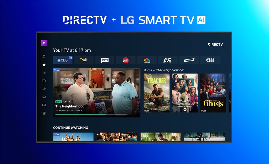 DIRECTV app now available on LG smart TVs