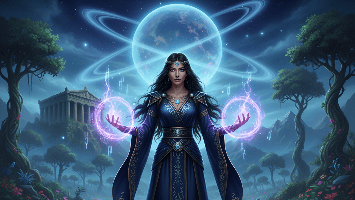 The Greek witch Medea who could bend time with her blood-magic