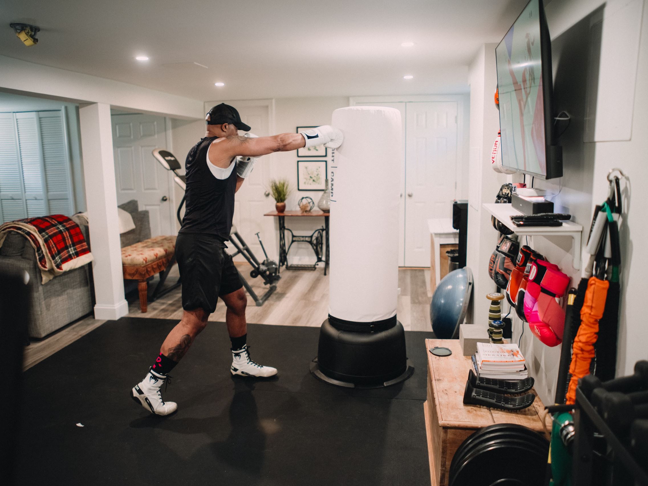 Stay in fighting shape at home: Why veterans are turning to FightCamp