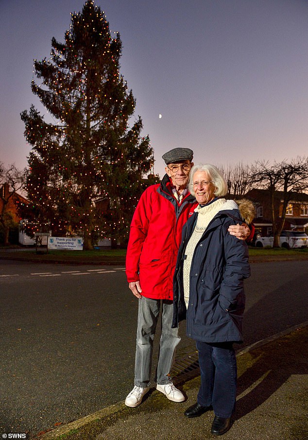 Grieving widow, 80, pays tribute to late husband by decorating ...