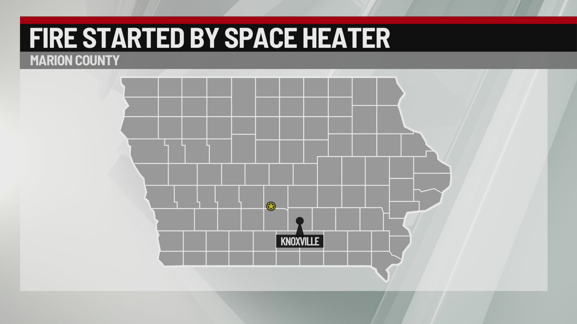 Space heater sparks house fire in Knoxville
