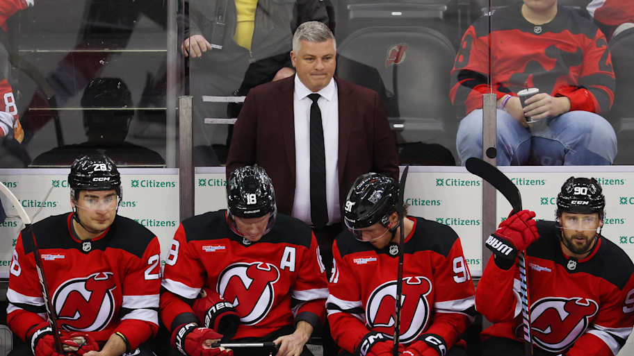 Devils star resumes skating after finger injury