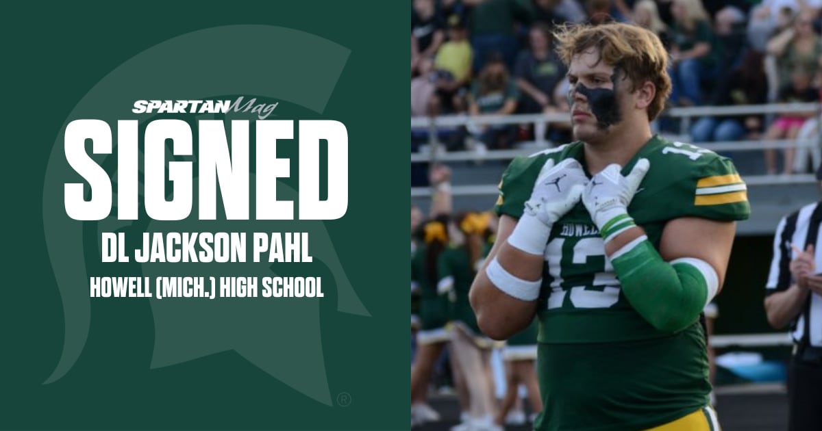 Michigan State signs 2026 Howell (Mich.) PWO DT Jackson Pahl