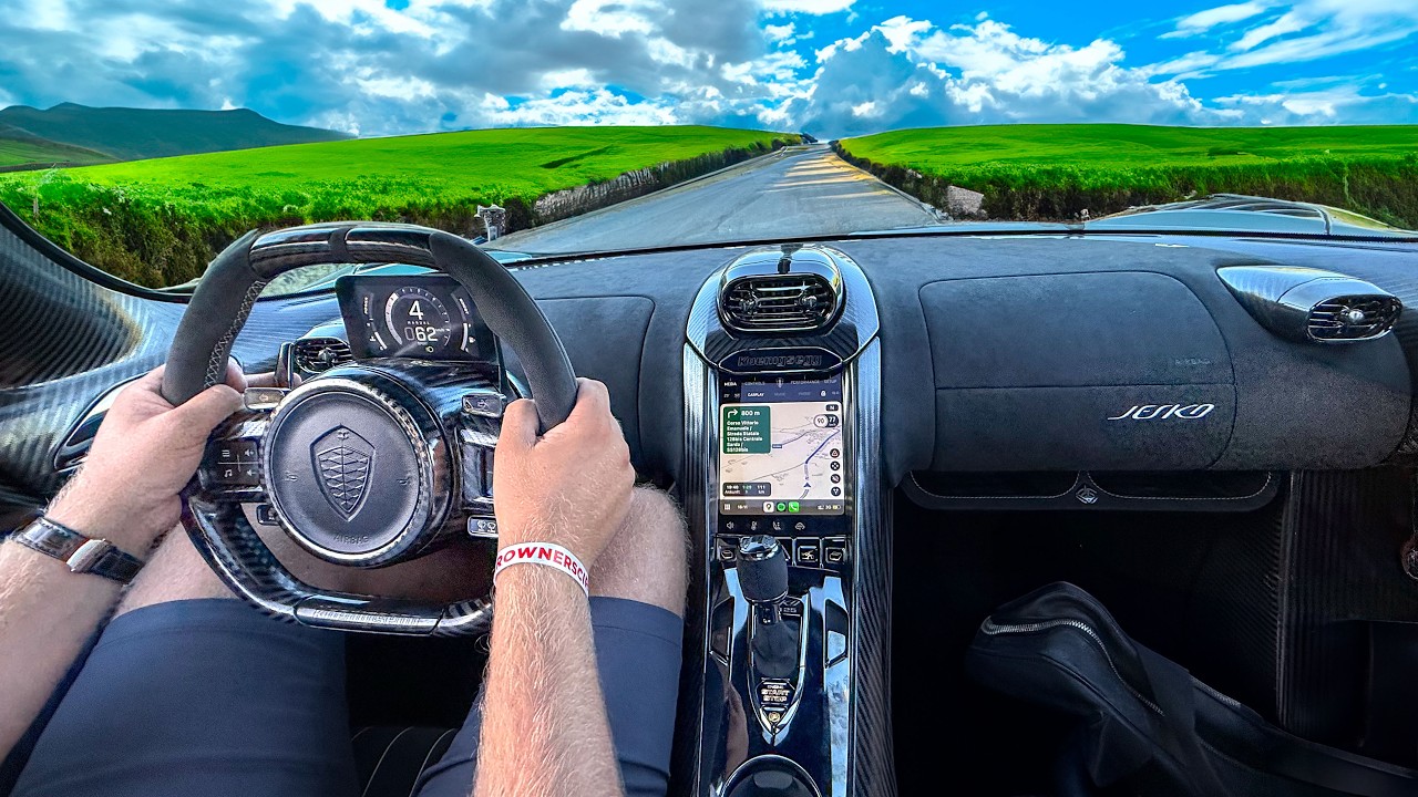 What It Feels Like Driving a Koenigsegg Jesko