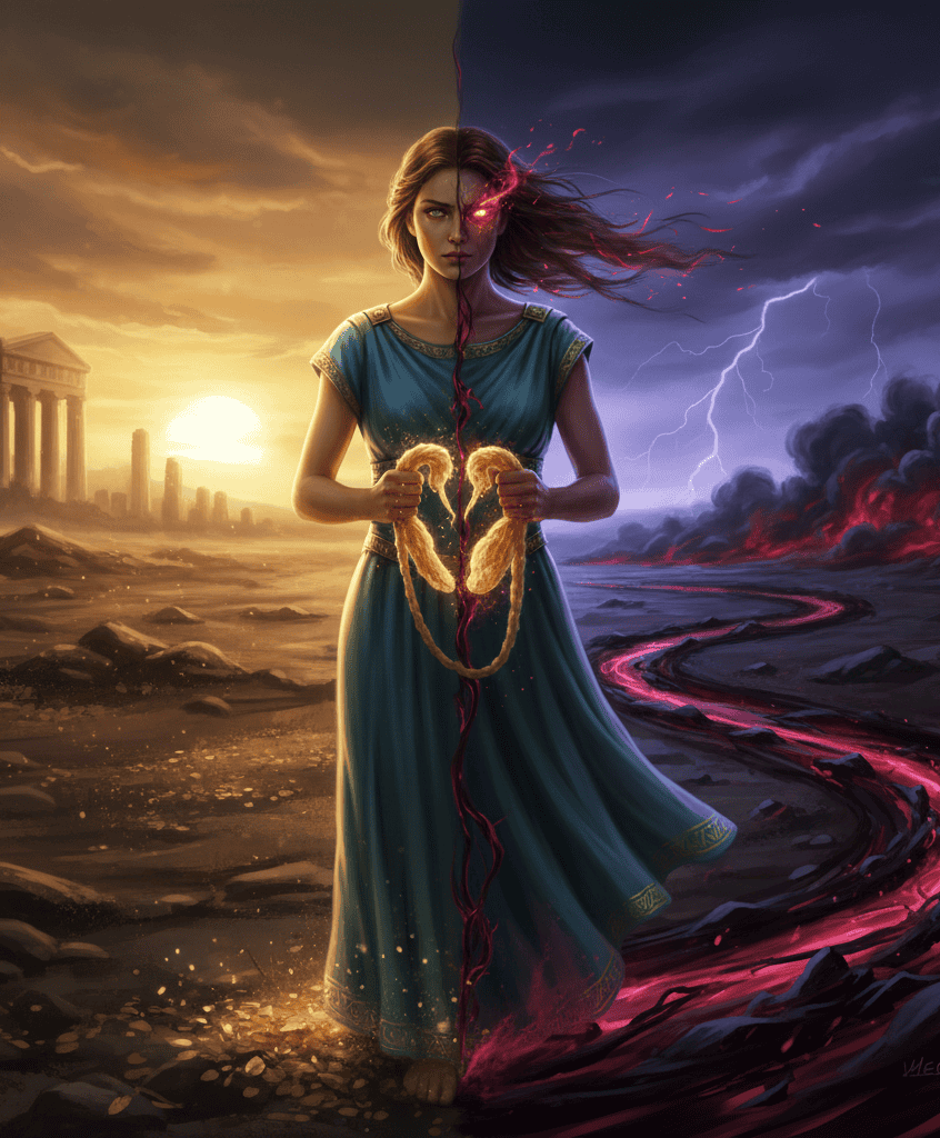 The Greek witch Medea who could bend time with her blood-magic