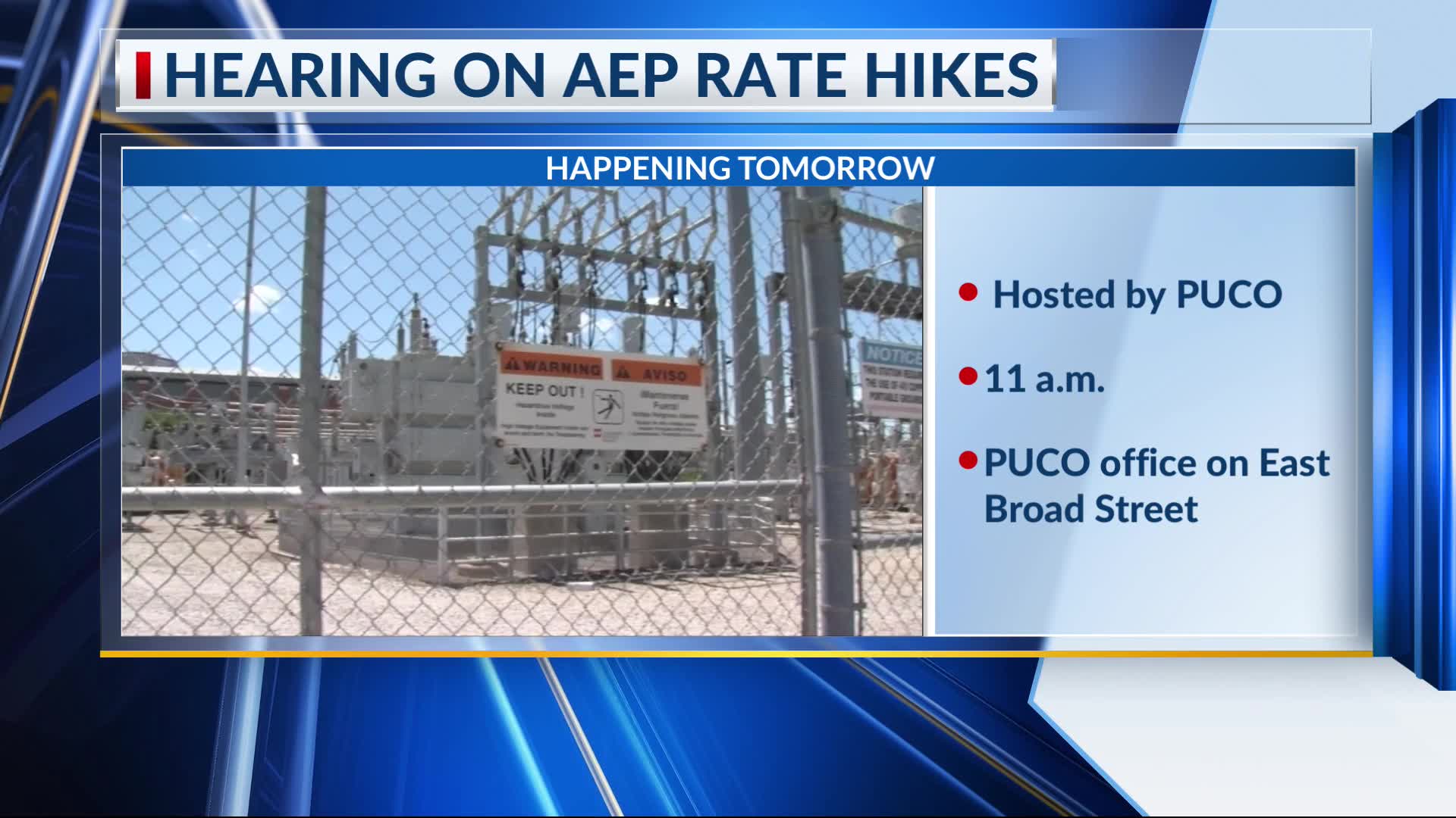Hearing on AEP rate hikes happening Tuesday