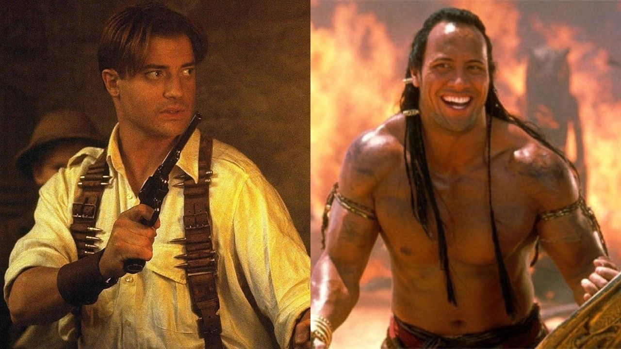 Dwayne Johnson finally got to thank Brendan Fraser for giving him his ...
