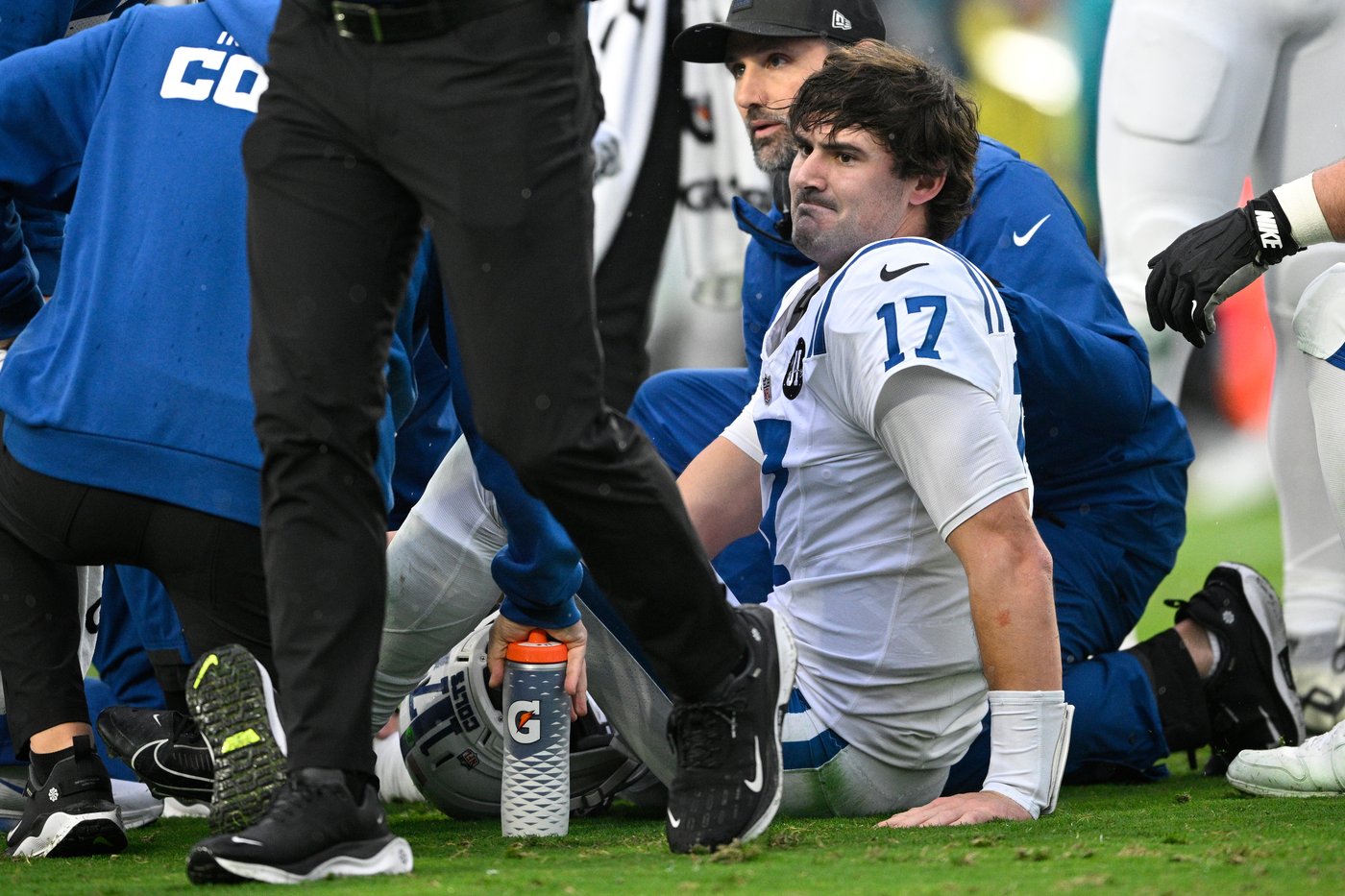 La saison du quart des Colts, Daniel Jones, est officiellement terminée