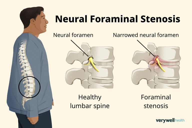 How neural foraminal stenosis affects the spine and treatment options