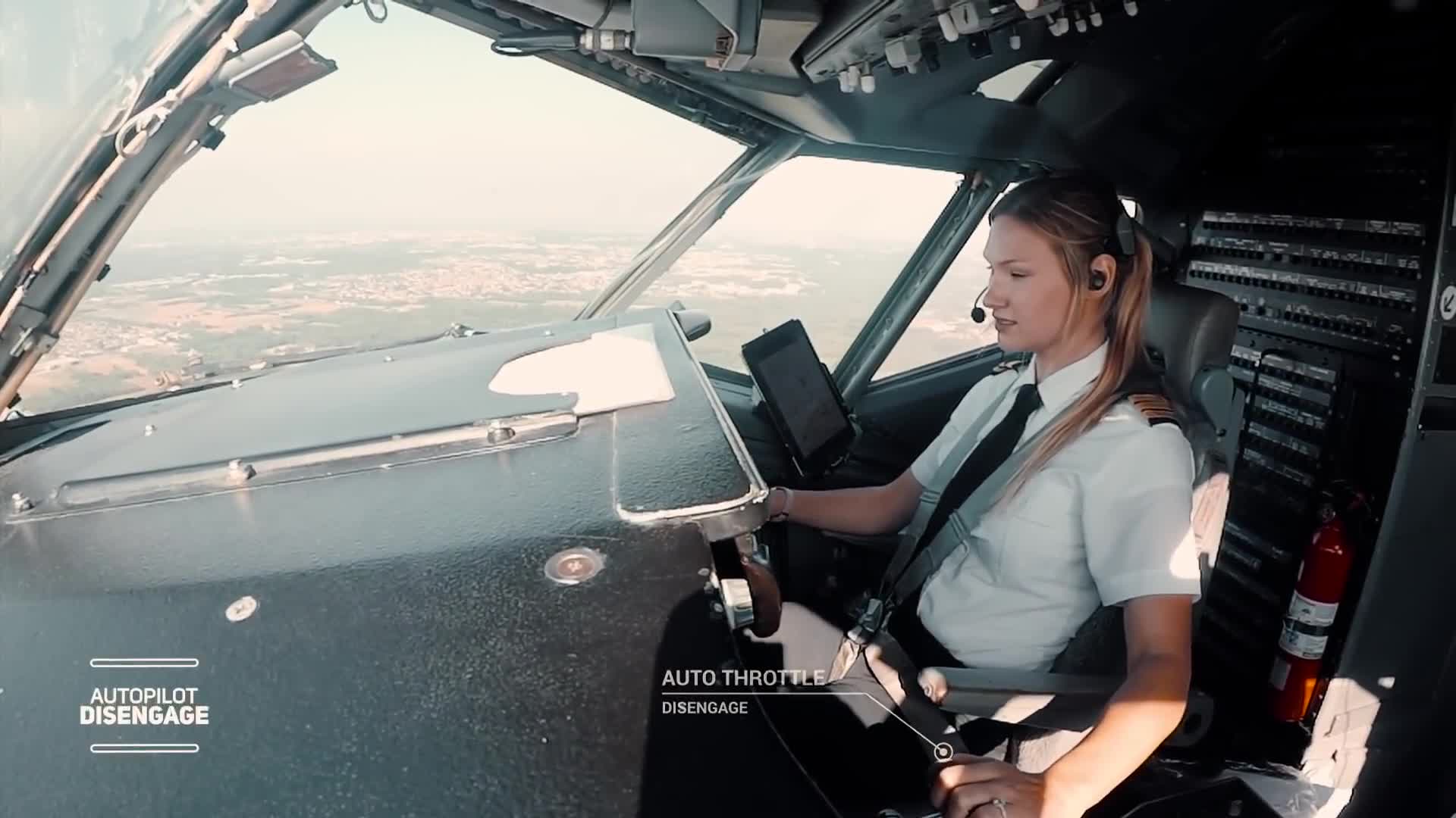 Extremely gusty crosswind landing