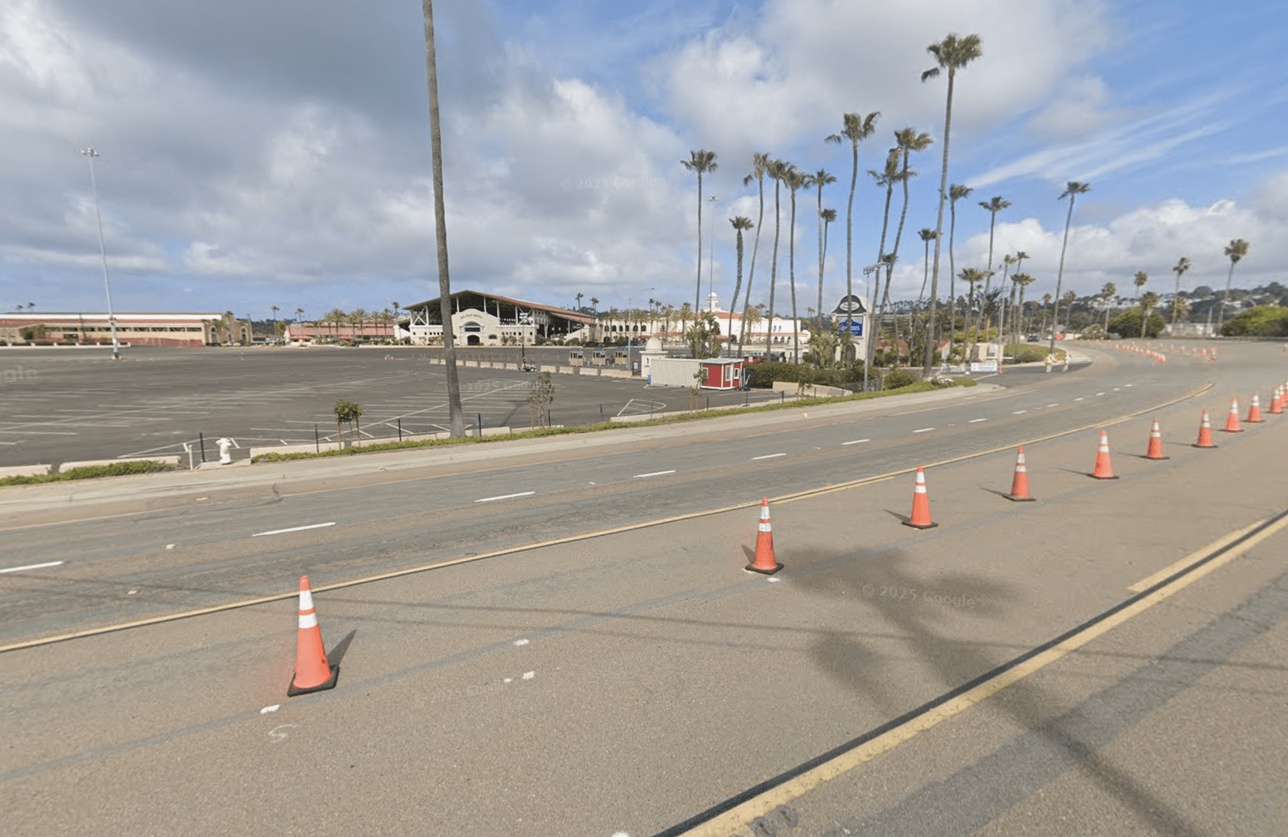Road just outside Del Mar Fairgrounds prepped for $3.5M paving ...